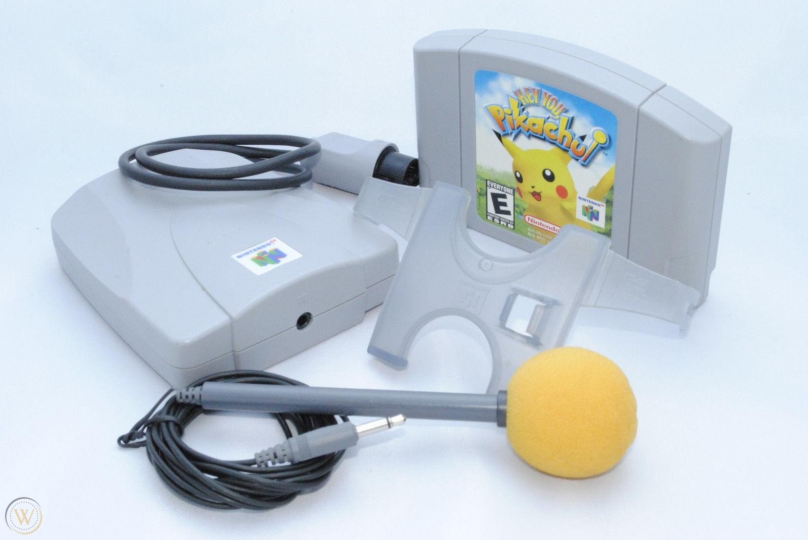 N64 Hey You Pikachu With AUTHENTIC VRU and Microphone nkfmh.org.np