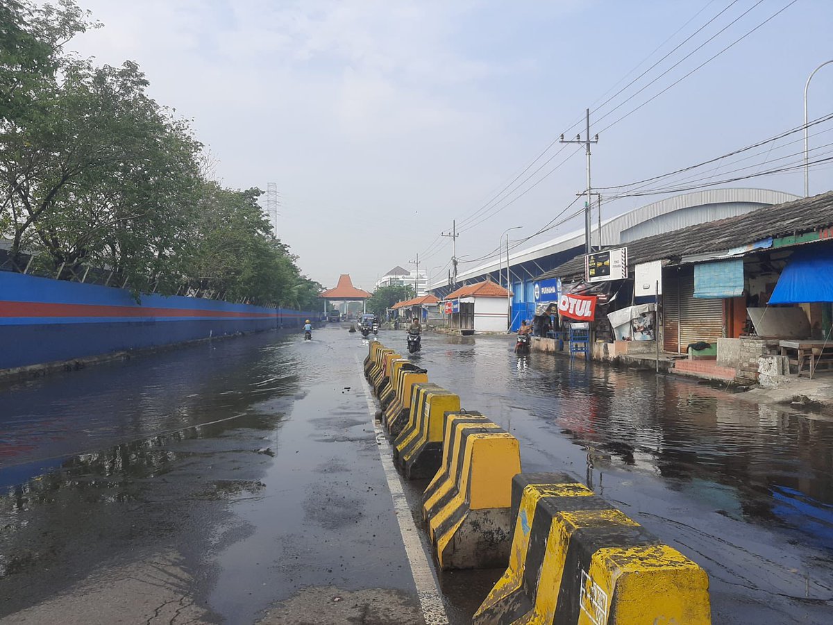 Bmkg Tanjung Perak On Twitter Pantauan Banjir Rob 14 Juni 2022 Di