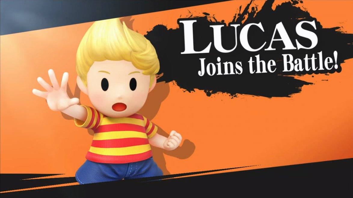 Super Smash Bros Wii U Lucas