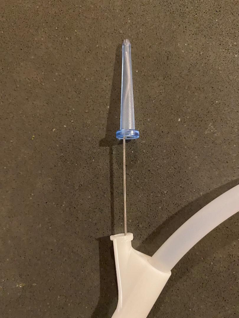 🧵on how to straighten the end of a central line wire: why it's a good ...