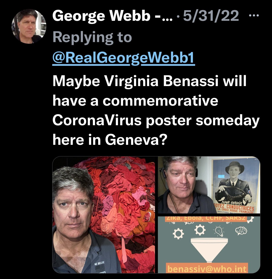 George Webb - Investigative Journalist on Twitter: "Read my substack - A Pox Upon Both Your ...