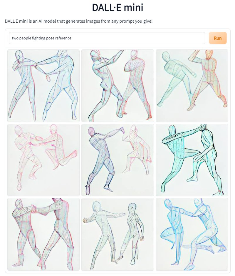 Fighting Poses Reference