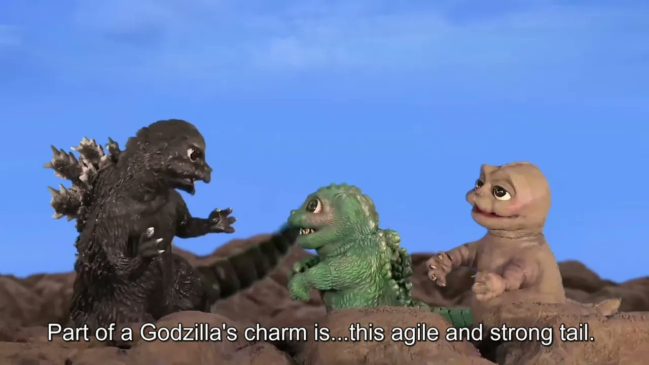 Godzilla Vs Spacegodzilla Little Godzilla
