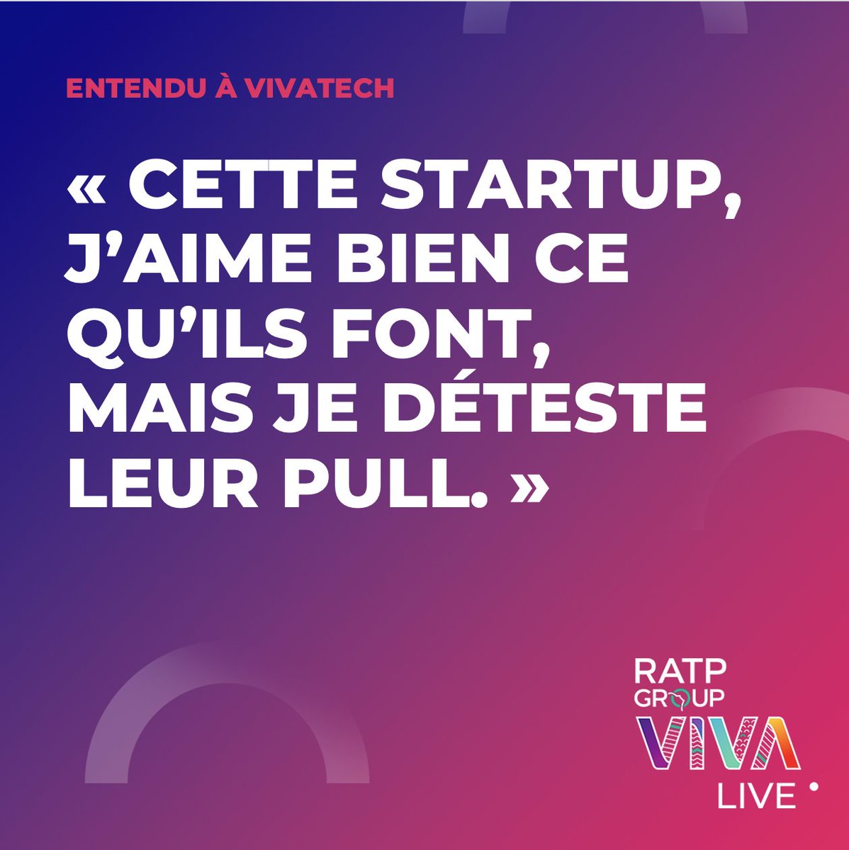 Ratp Group On Twitter Allez On Partage Une Pépite Entenduà Vivatech