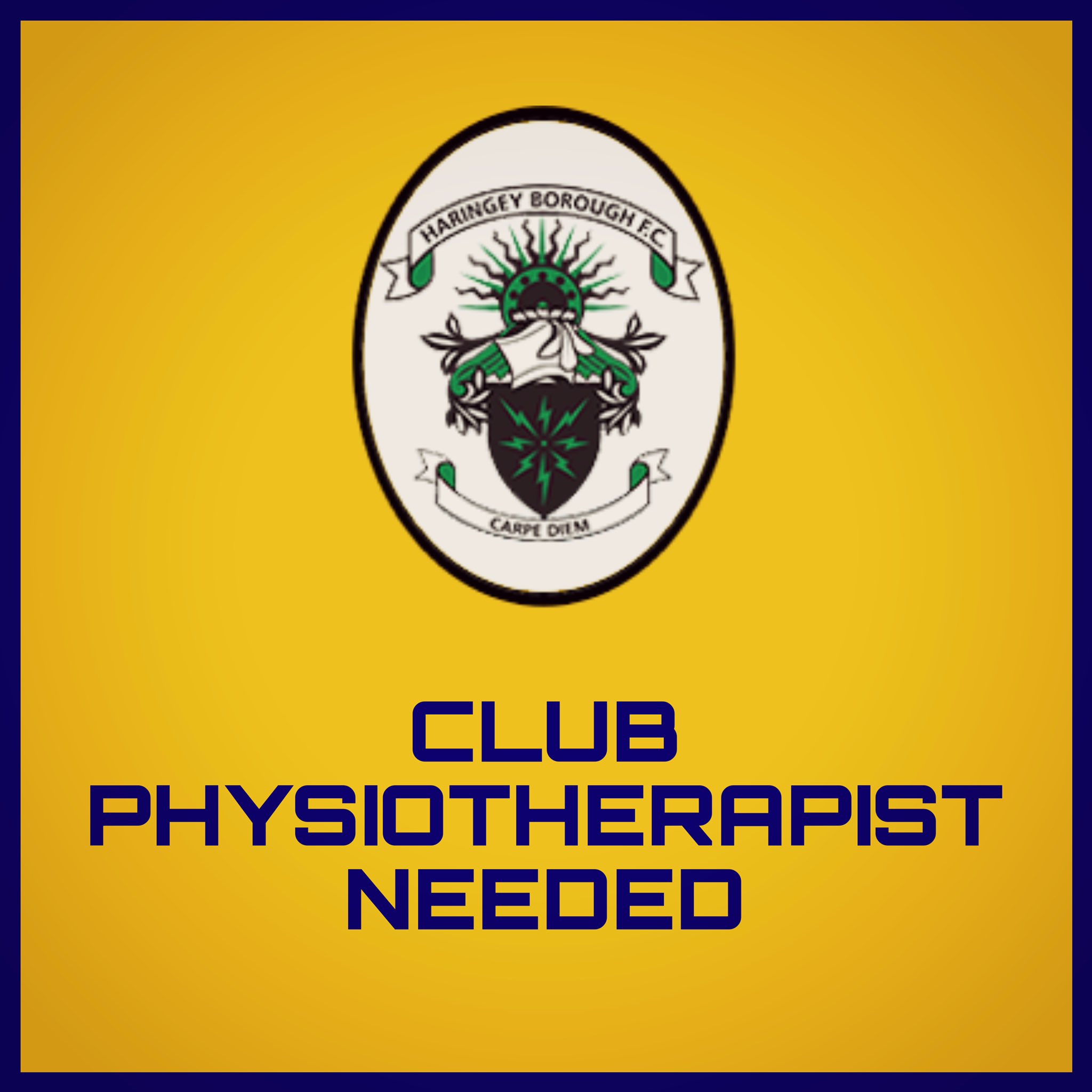 Haringey Borough FC on Twitter: "Haringey Borough Football Club are currently looking for a ...
