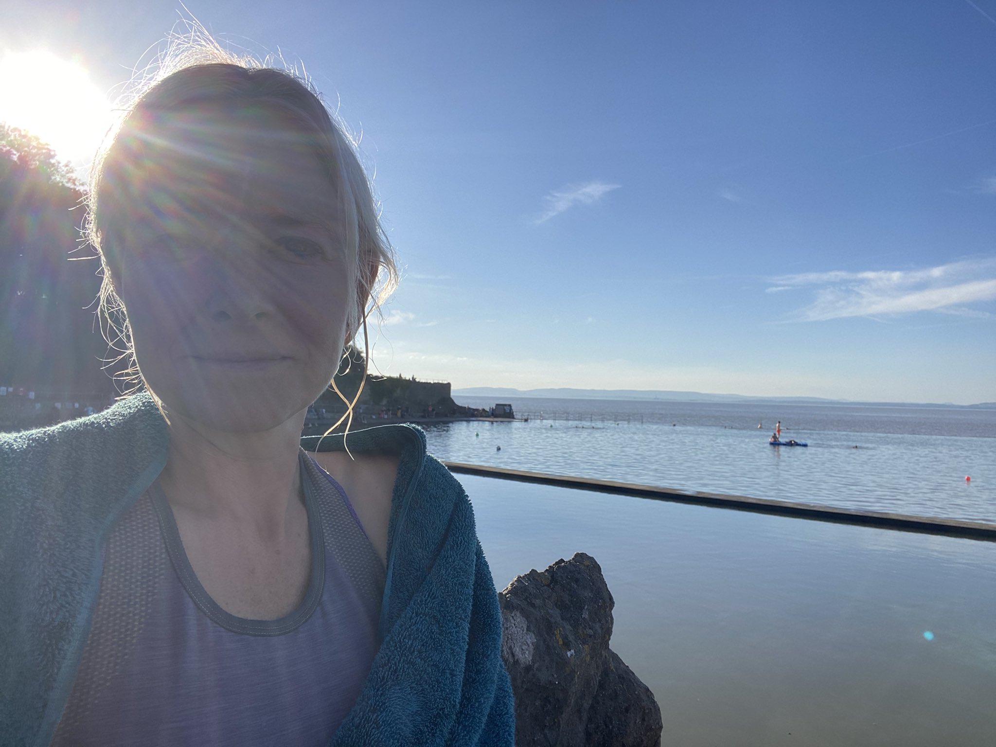 Prof Alice Roberts💙 On Twitter Lovely Evening For A Swim 8uffhktt2p Twitter