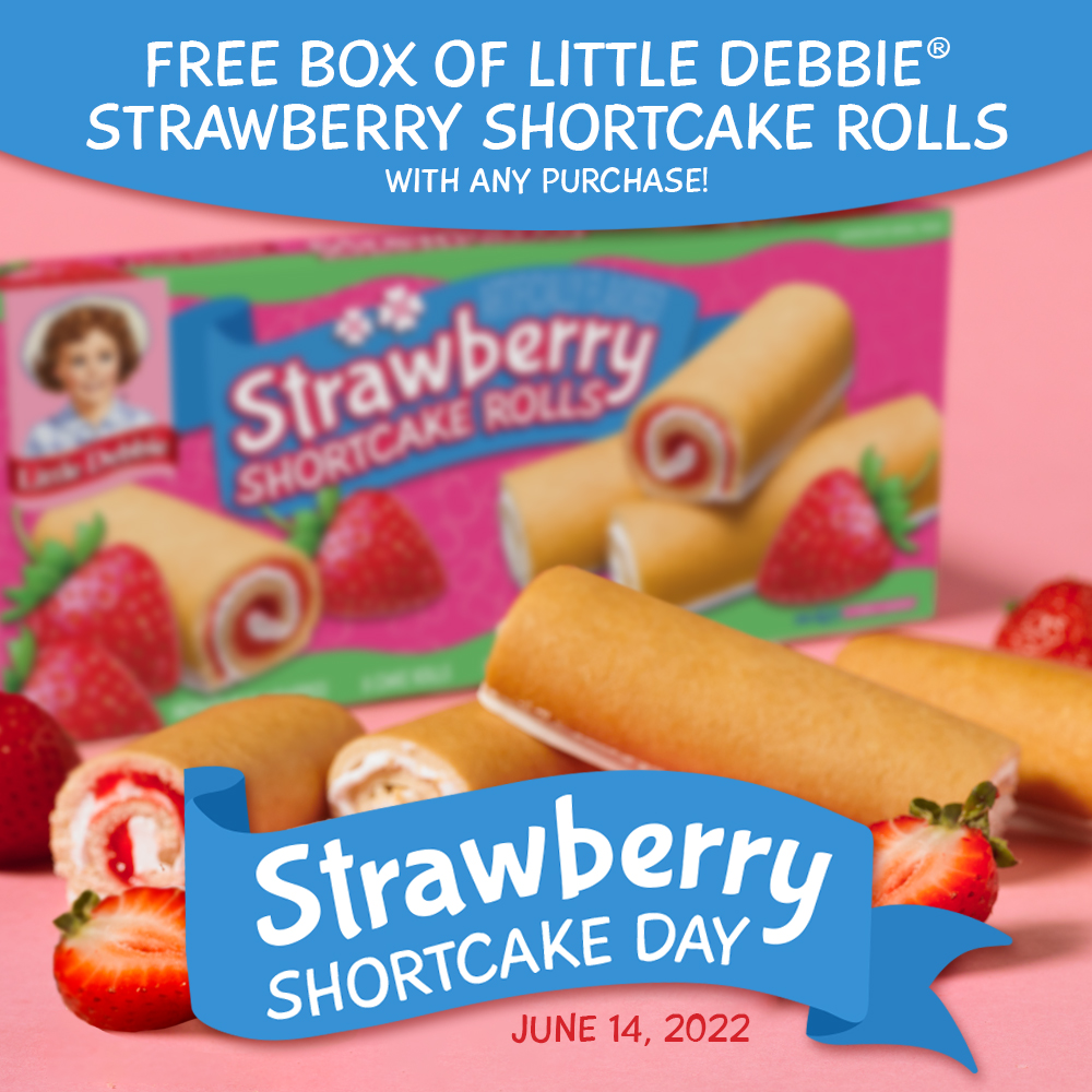 Little Debbie Strawberry Shortcake Rolls