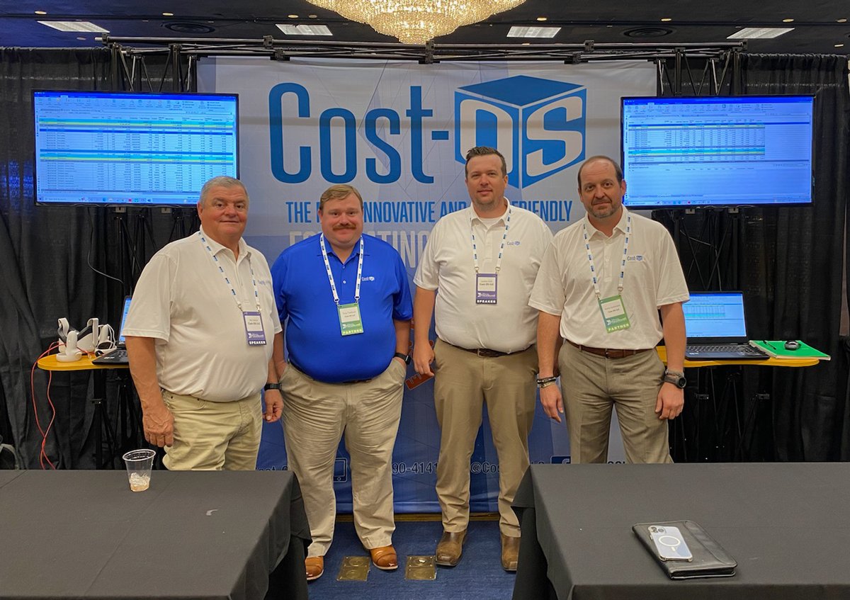Cost-OS Construction Estimating Software on Twitter: "If you're at the @Advan_Construct ...
