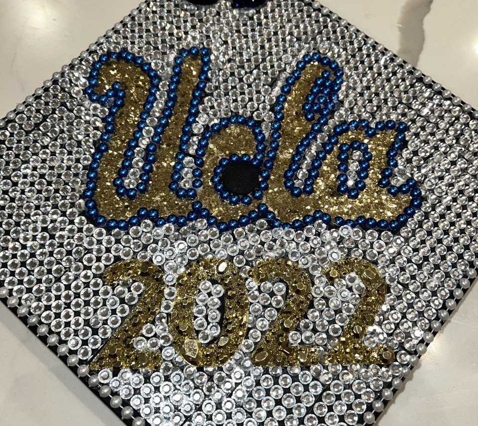 Graduation Cap Designs Rhinestones