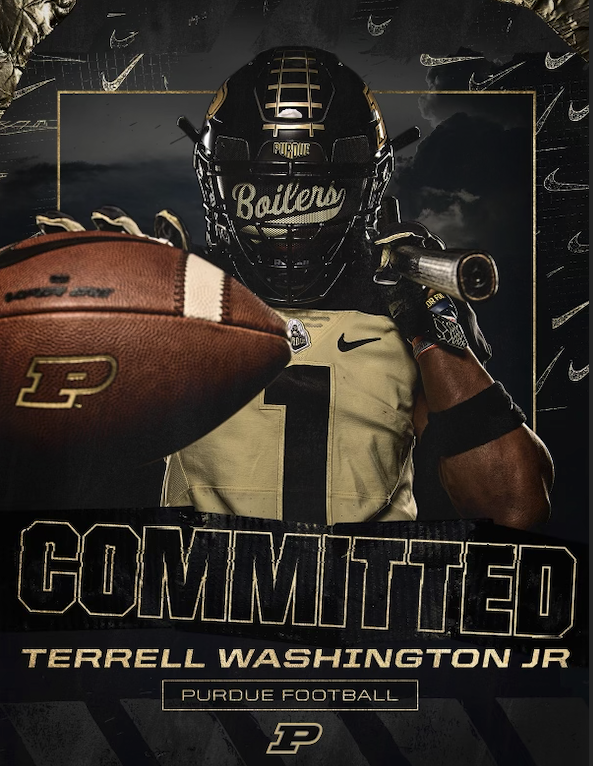 2023 3* RB Terrell Washington Jr. commits to Purdue : r/CFB