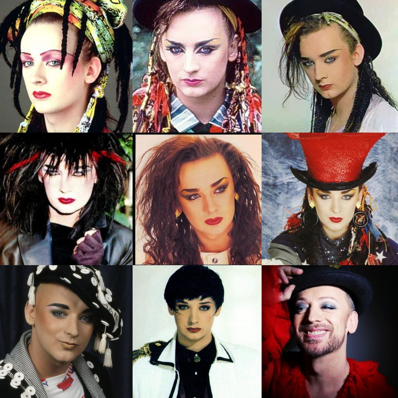 Boy George 80s Makeup Boy George 1980s Makeup Transformation | Culture