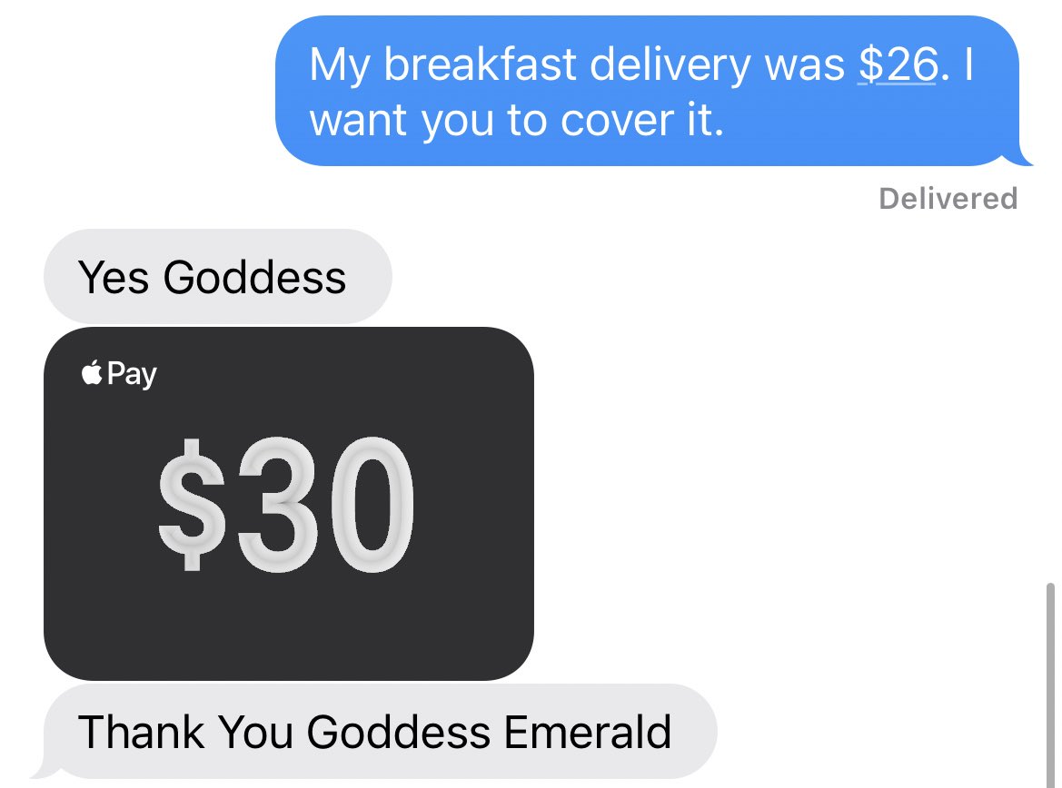 TW Pornstars - 3 pic. Goddess Emerald ⛓️ SF. Twitter. Breakfast was $26 and covered 4 times so ...