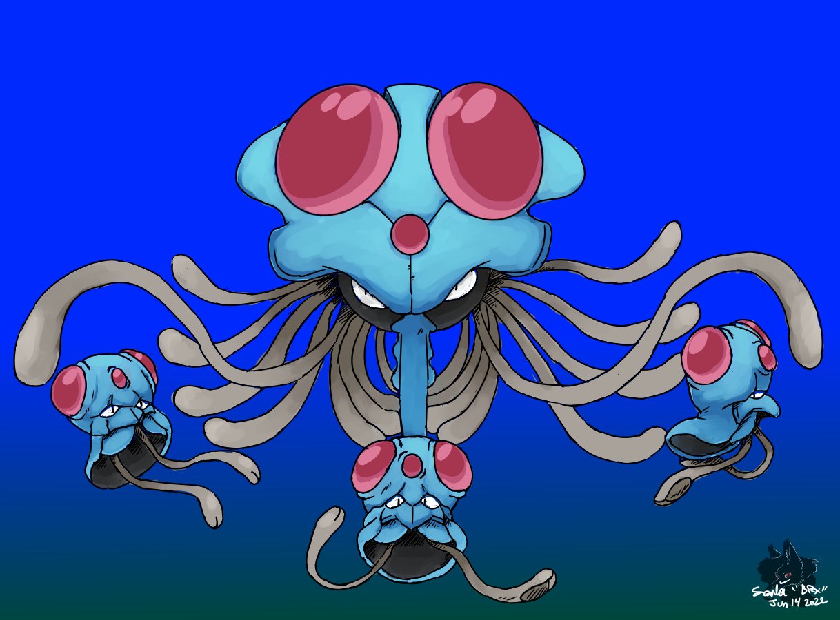 Tentacool And Tentacruel