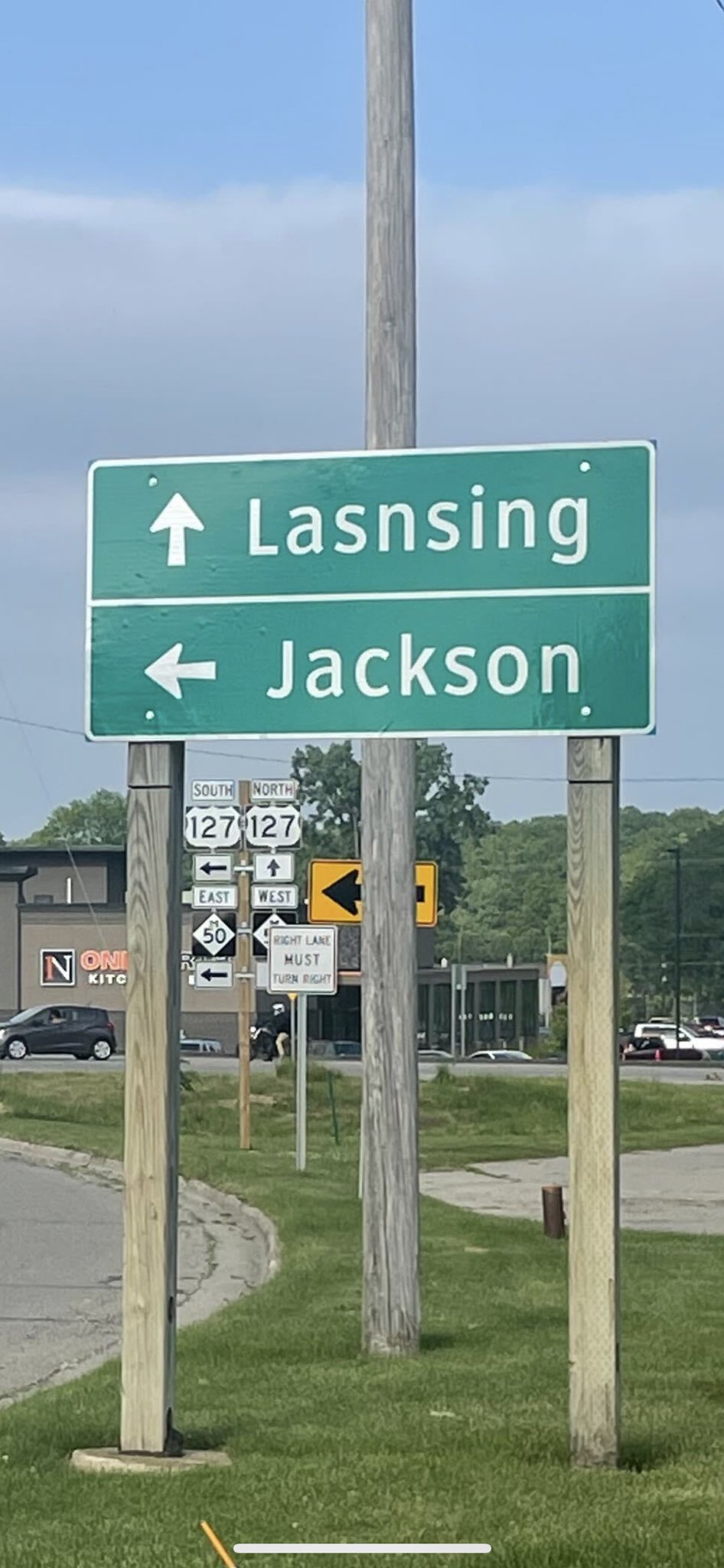 Misspelled Road Signs