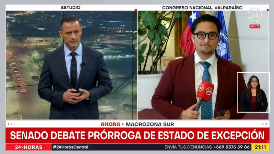 Tvn On Twitter Rt 24horastvn Envivo Senado Debate Prórroga De