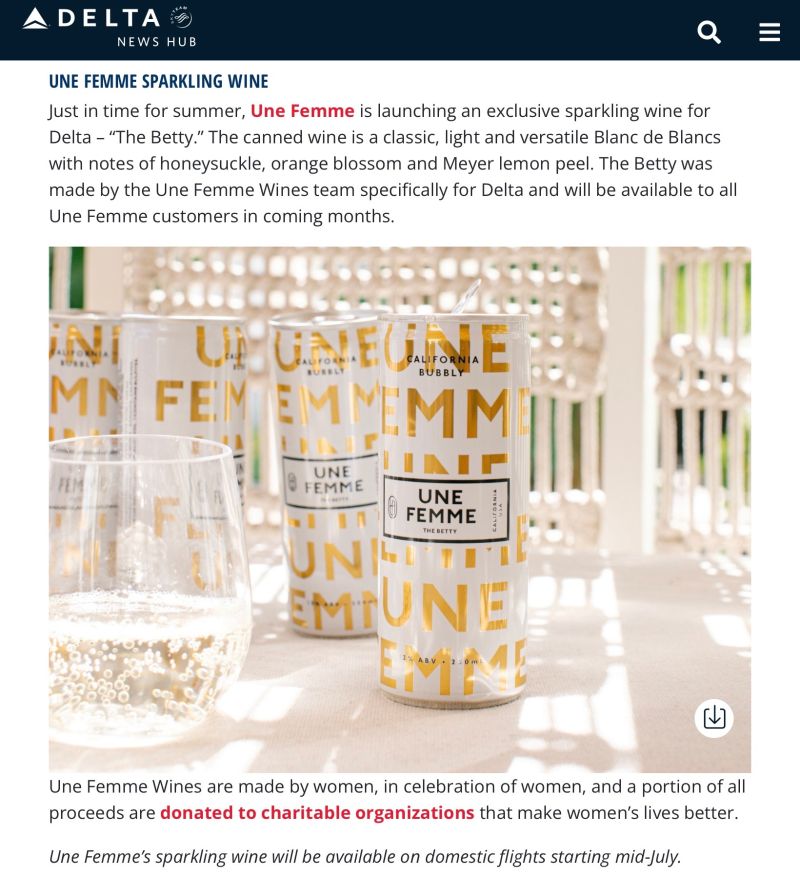 Jen Pelka on Twitter: "After MONTHS of holding this news in... @unefemmewines will be *the ...