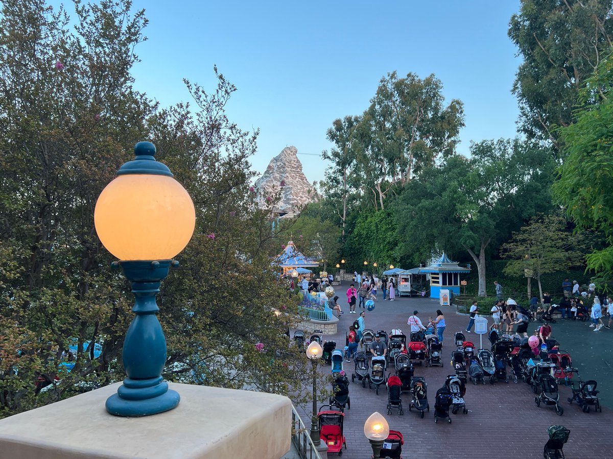 Disneyland is pretty close to peak urbanism. No cars, narrow streets ...