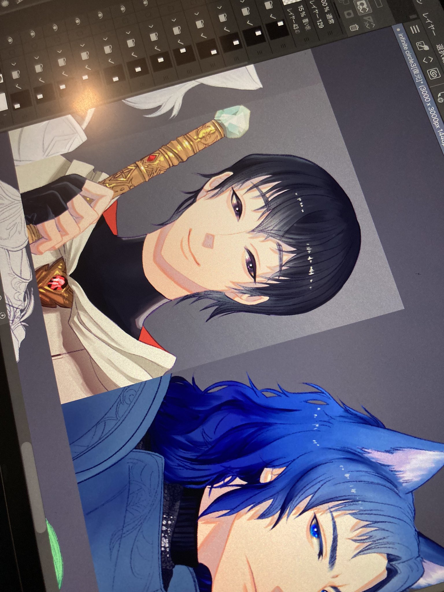 kanatsuの2次創作 on Twitter: "……終わんないな…… https://t.co/uqnJH4ygri" / Twitter