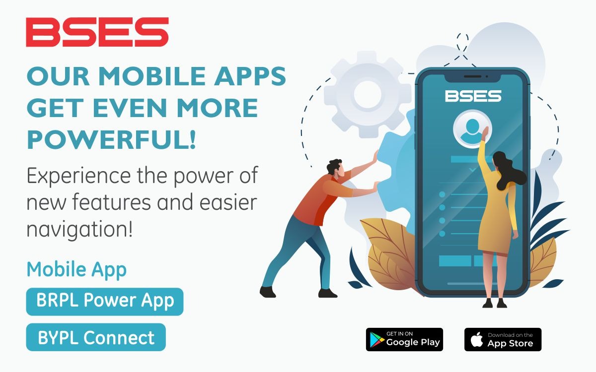 BSES Delhi on Twitter: "BSES Mobile Apps get even more powerful. They are loaded with exciting ...
