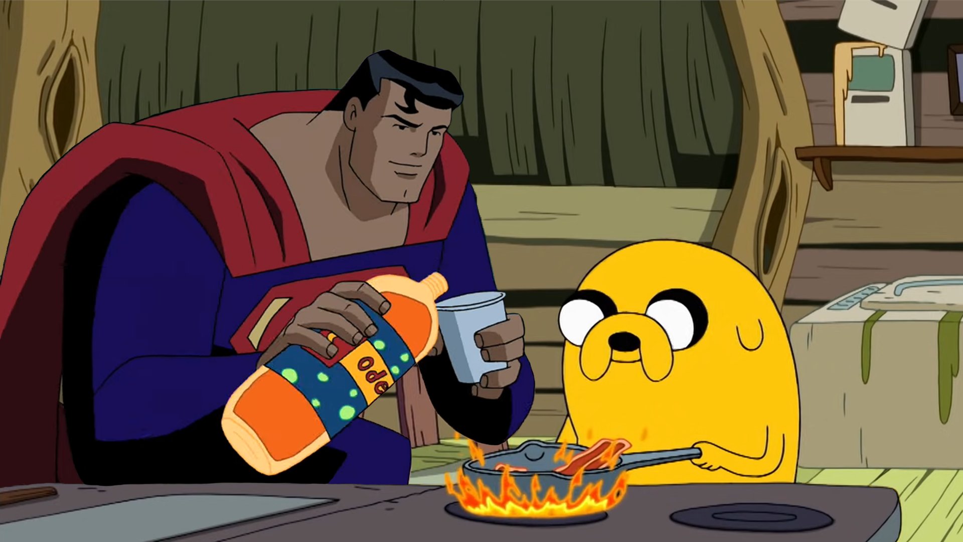 Jake The Dog Bacon Pancakes