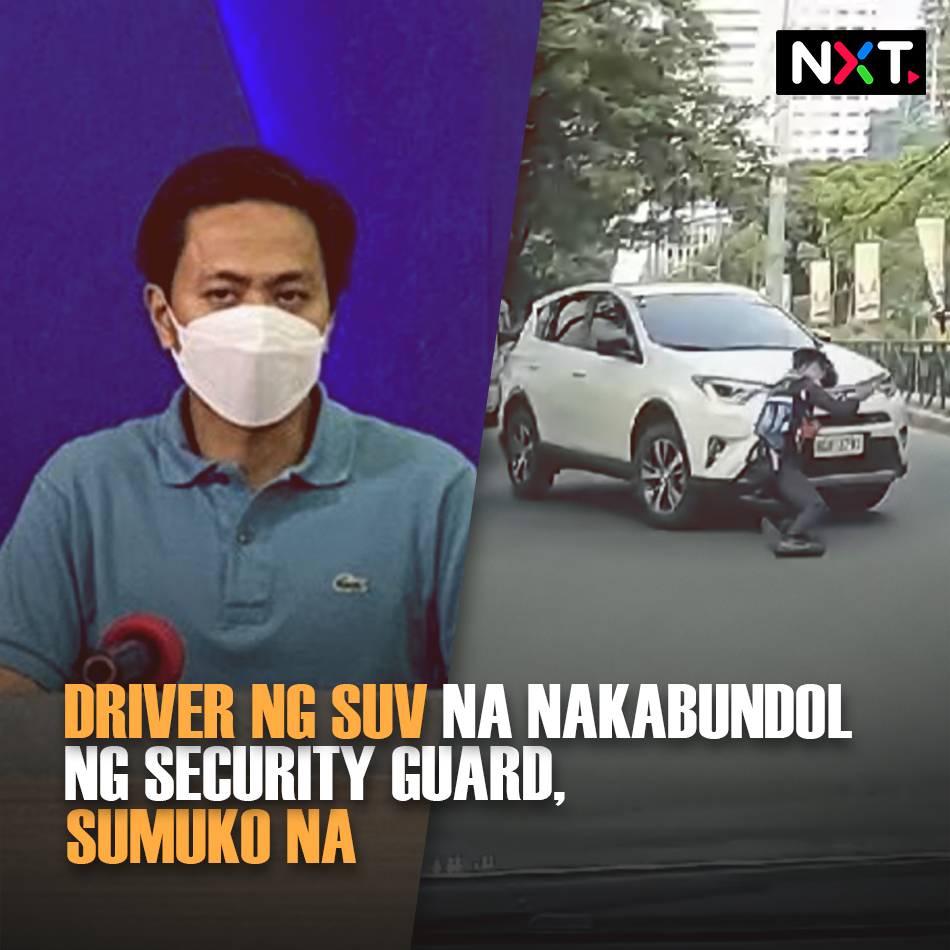 ABS-CBN News on Twitter: "Sumuko na sa mga awtoridad ang driver ng SUV na nakasagasa sa isang ...