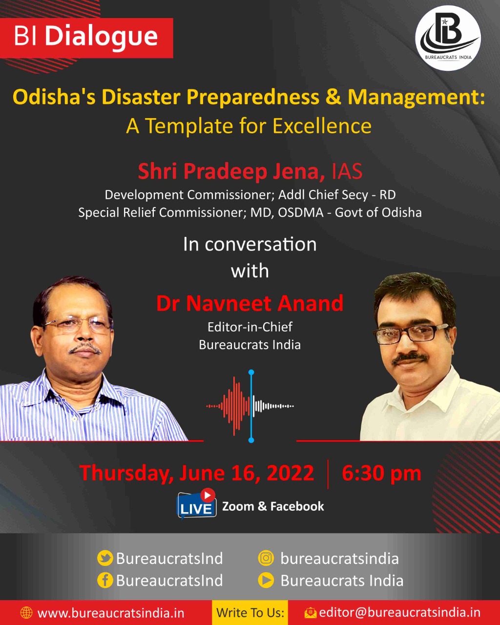 Osdma Logo Odisha Disaster Response Body Restructured To Address