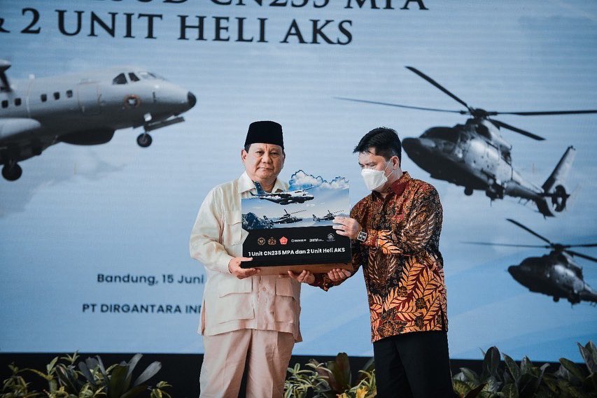 Dirgantara Indonesia on Twitter: "Bandung (15/06), PTDI lakukan seremonial serah terima 1 unit ...