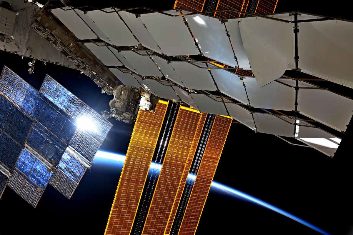 From its solar arrays to its radiators, the @Space_Station is one of ...