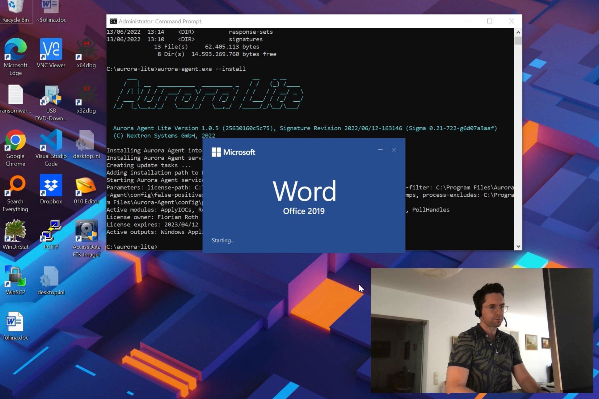 Florian Roth ⚡ on Twitter: "I've uploaded a short demo video showcasing Aurora Lite (free ...