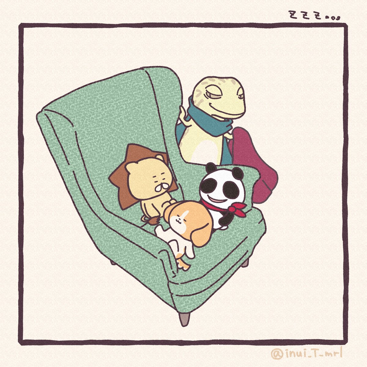 「これからもよしなに。 #2022年自分が選ぶ今年上半期の4枚 #創作イラ 」犬井トオルの漫画