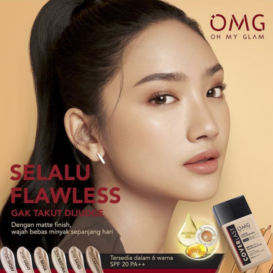 HRD juga buruh on Twitter: "Yes~ ini nih Coverlast Liquid Foundation dari OMG Oh My Glam ini ...