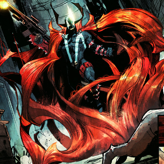 Spawn Comic Book Art