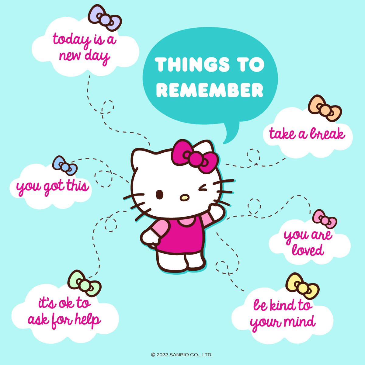 Hello Kitty Pictures Quotes Hello Kitty Acrylic Square Plaque