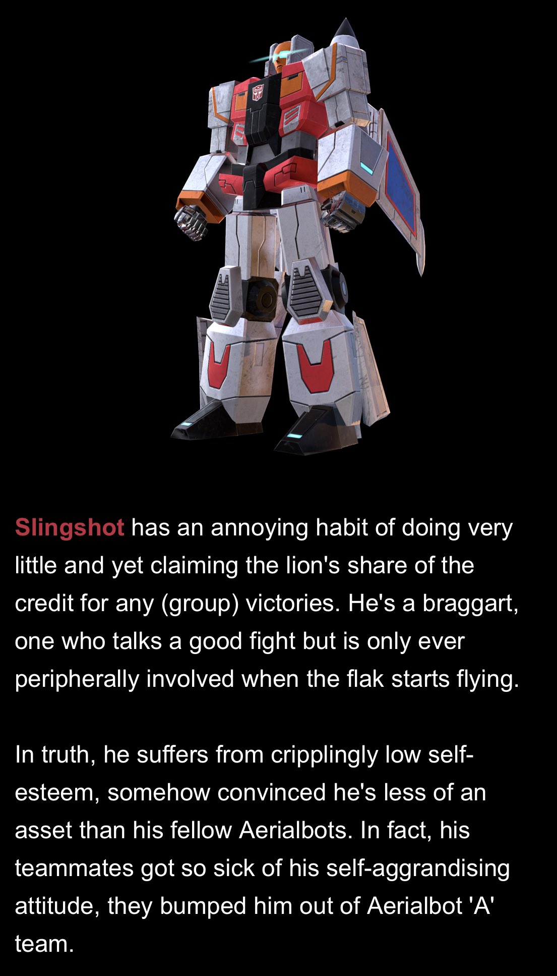 Transformers Slingshot