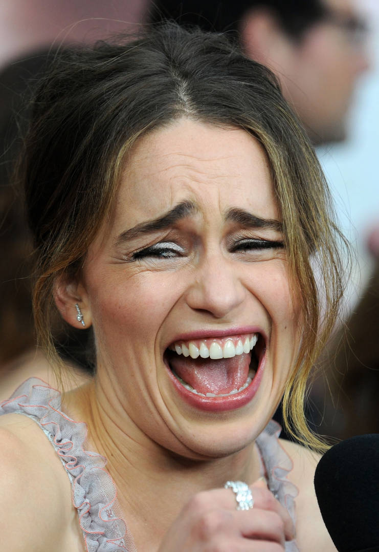 Emilia Clarke Laugh