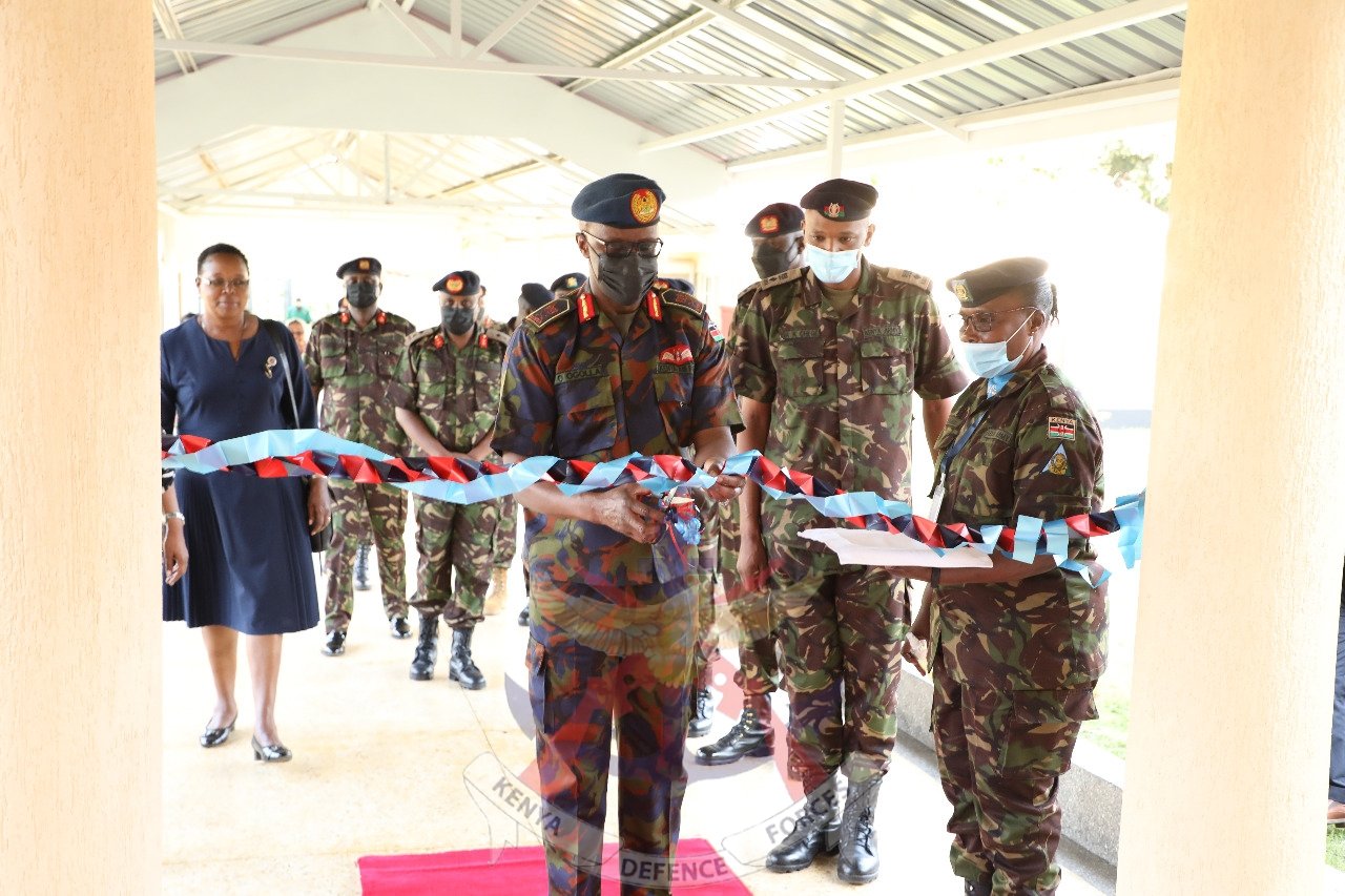 Kenya Defence Forces on Twitter: "Vice Chief of the Defence Forces (VCDF) Lieutenant General ...