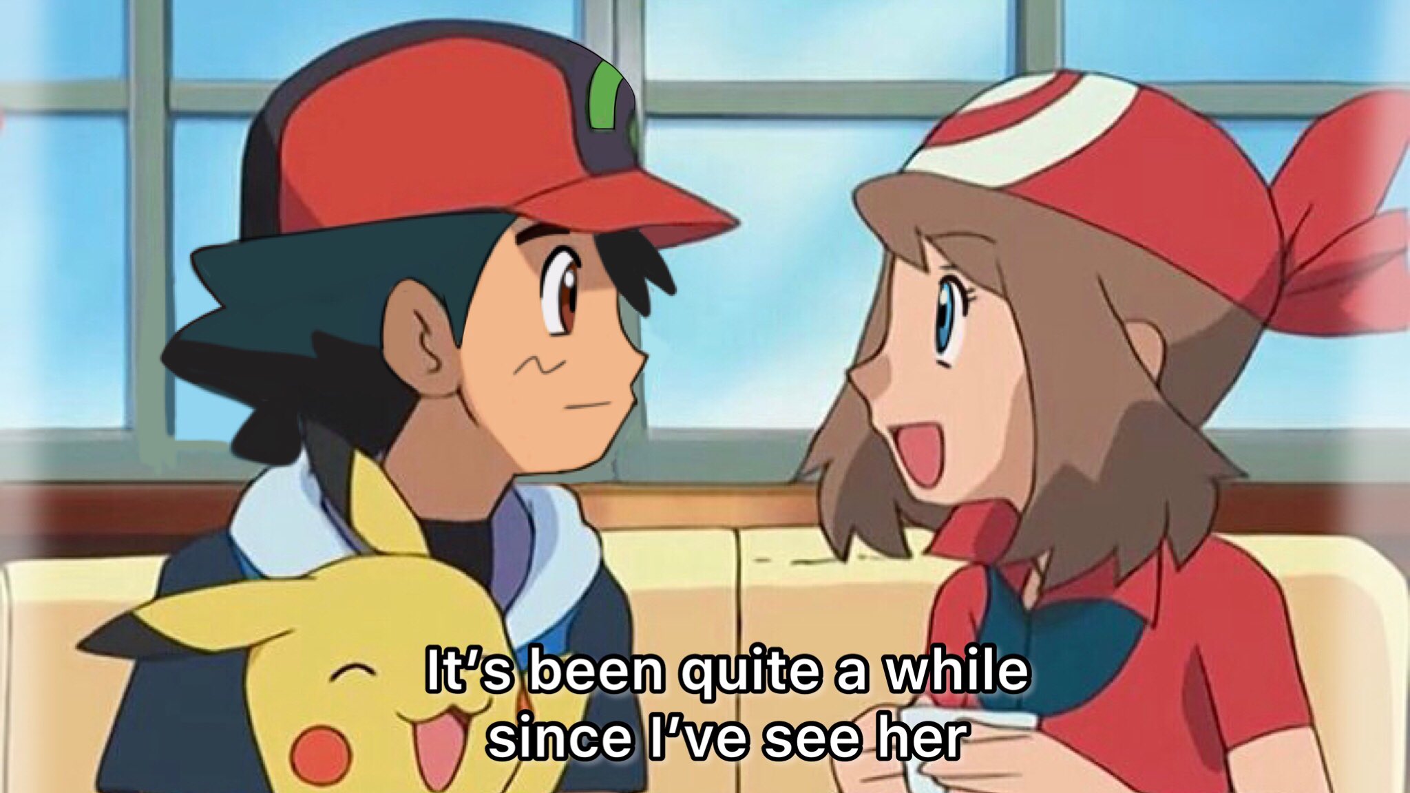 Pokemon May And Ash Kiss