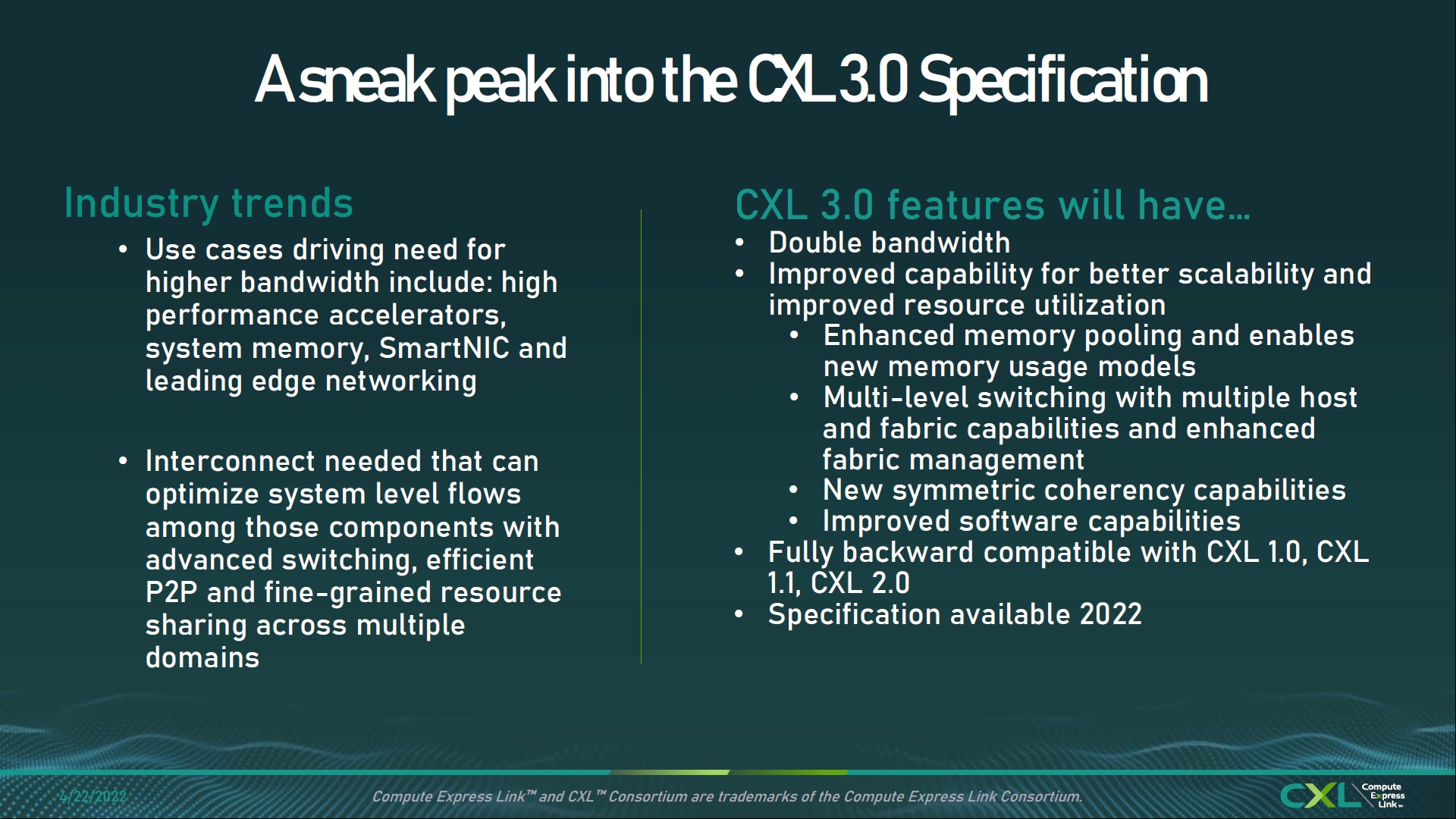 OGAWA, Tadashi on Twitter: "=> CXL 2.0-based End-to-end System for High-Performance Memory ...