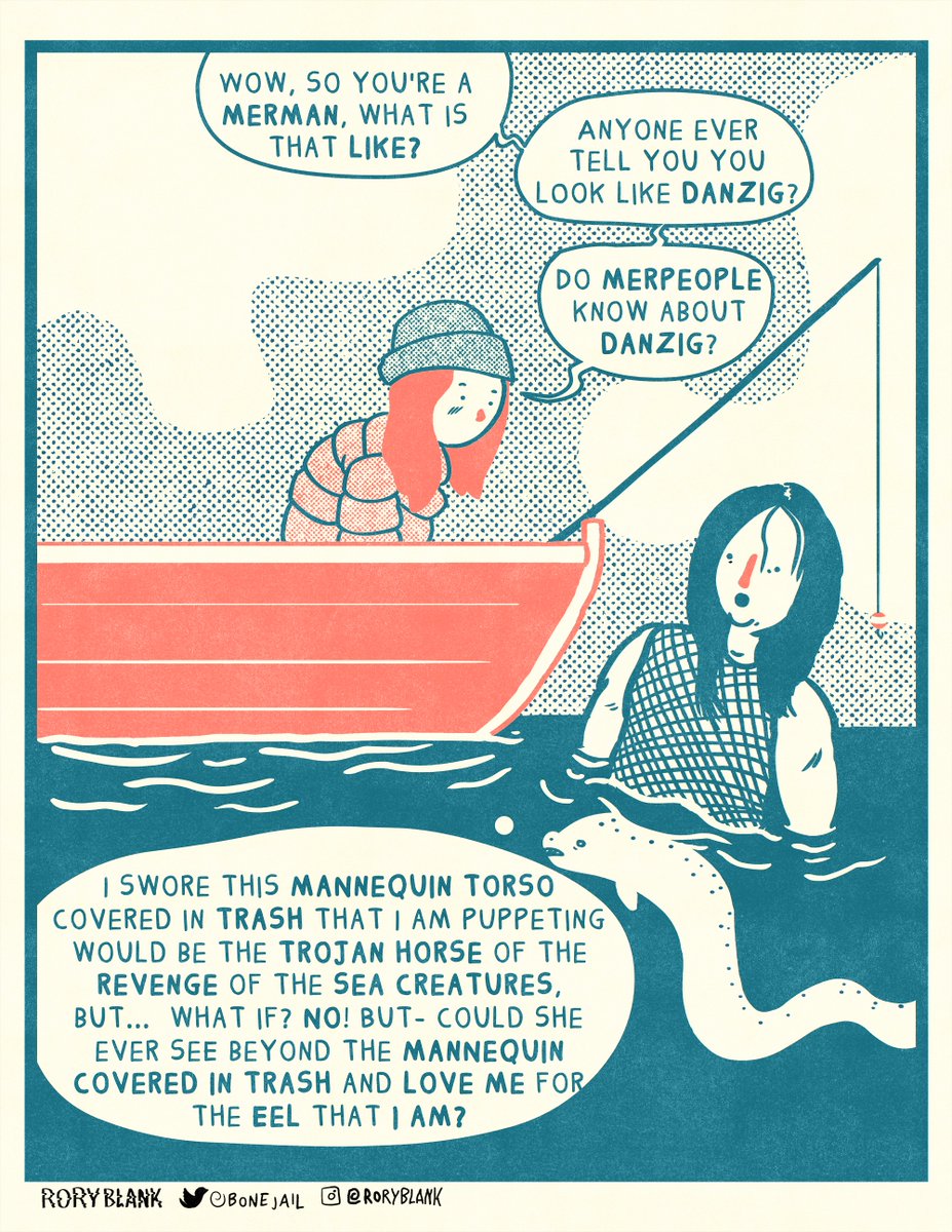 「the merman's lament 」Rory Blankの漫画