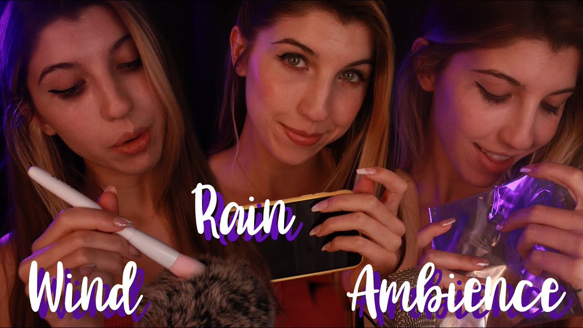 ðŸŽ™ï¸ ï¸ On Twitter ♡ Asmr Trigger Rainstorm ðŸŒ¦ï¸ â™¡ 4 Hour Sleep
