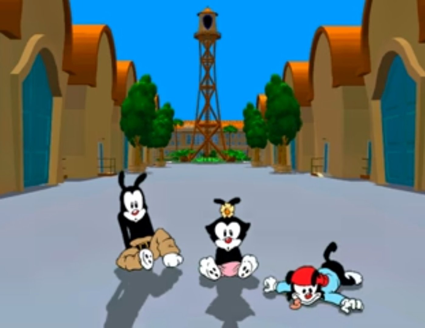 🎓Yakko Warner🤎 on Twitter: "Day 543: So this is that weird CGI world Wakko keeps getting stuck ...