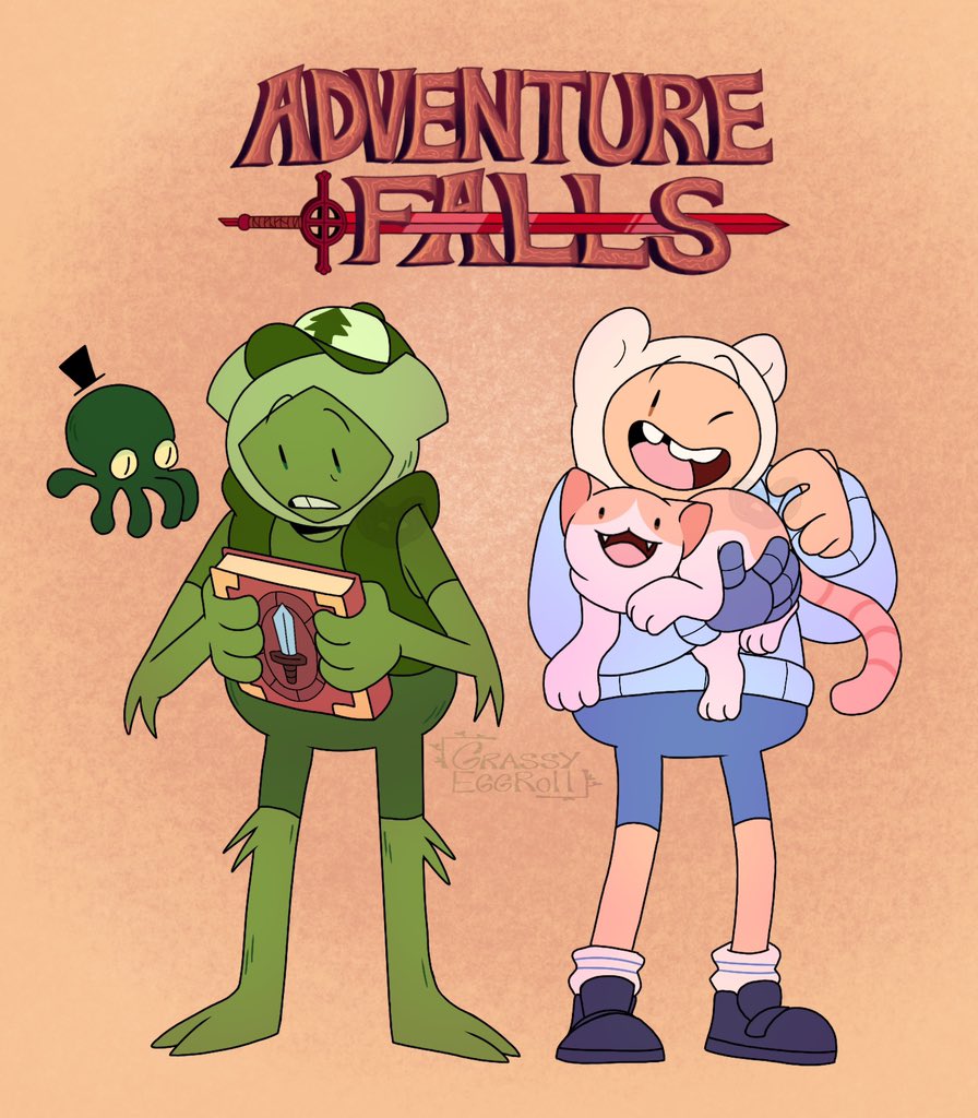 Adventure Time Gravity Falls