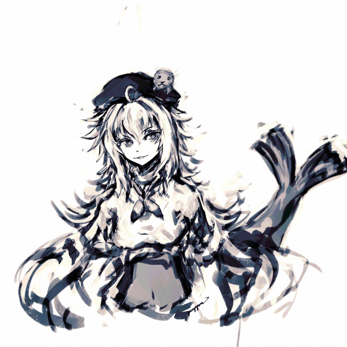 Merpperoni 🐙Vtuber | Currently stalking AN (@Merpperoni) さんのイラスト・マンガ作品 ...