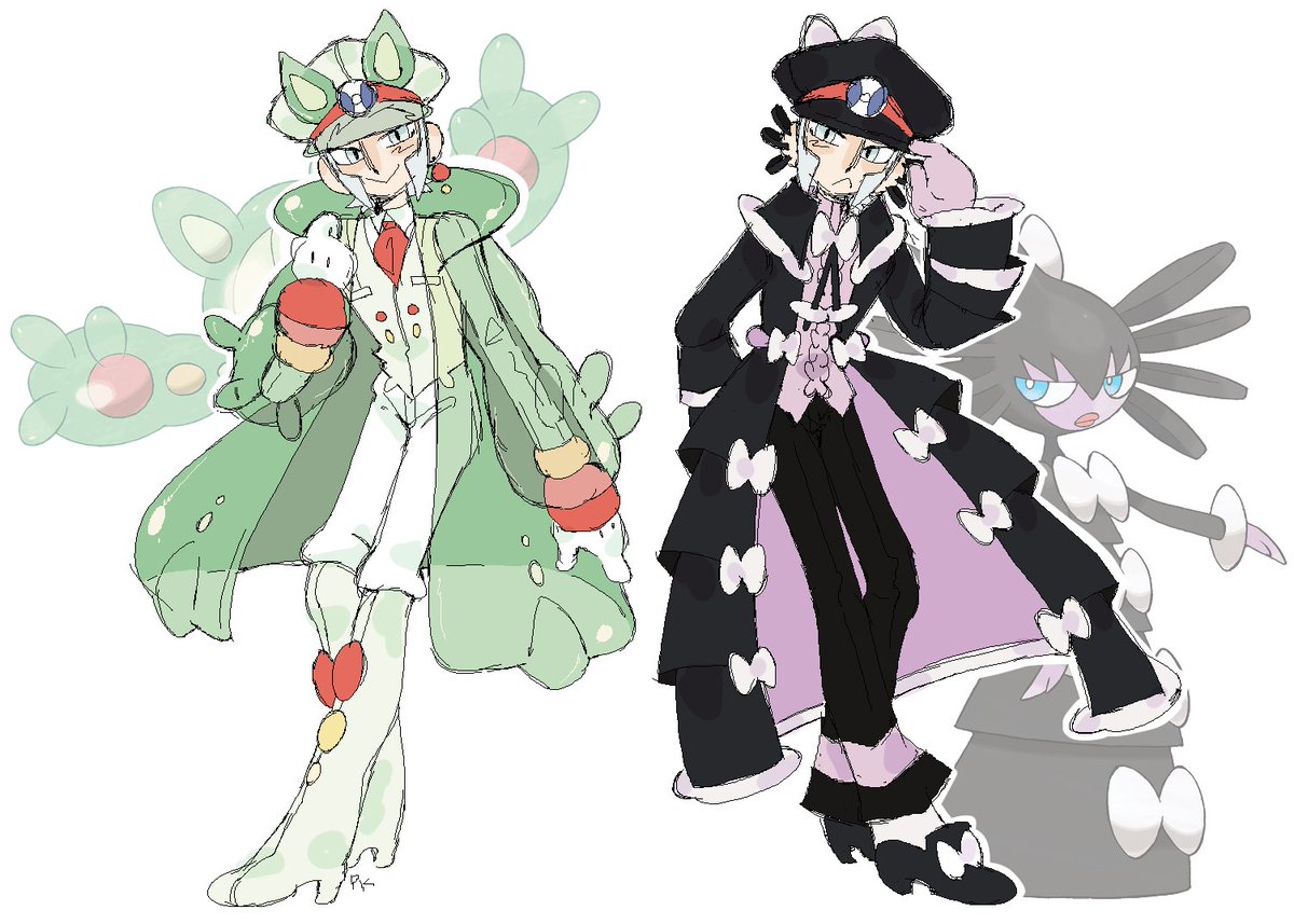 ingo (pokemon) white pants 2boys hat multiple boys pants coat male ...