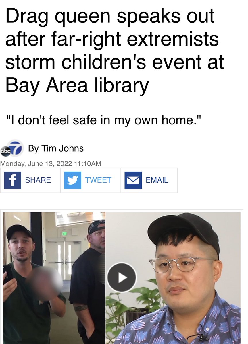 Kyle Chu, a drag queen story time performer, says he fears for his life ...