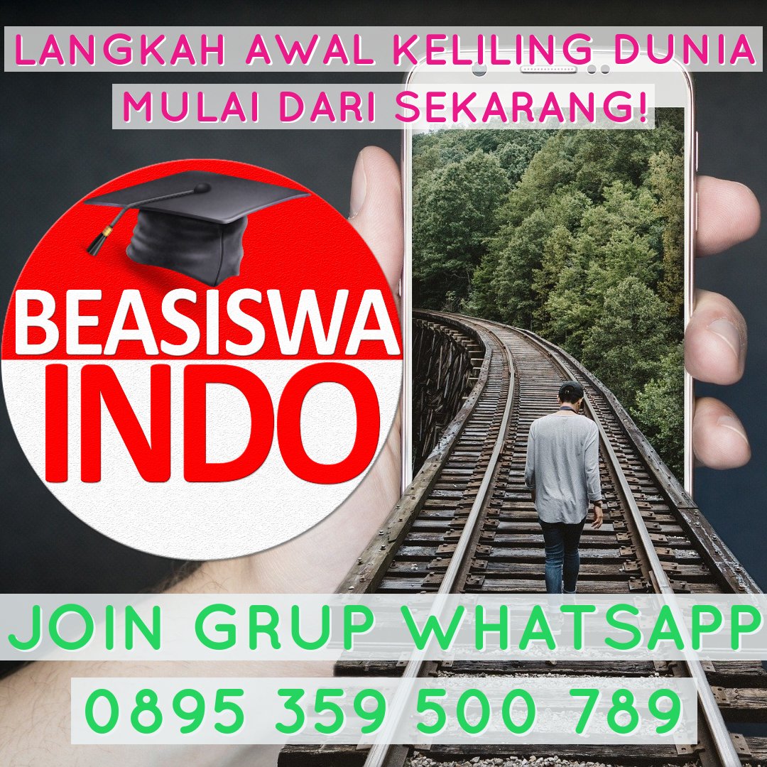 Beasiswa Indonesia On Twitter Chat Wa Atau Klik Link Https Wa Me
