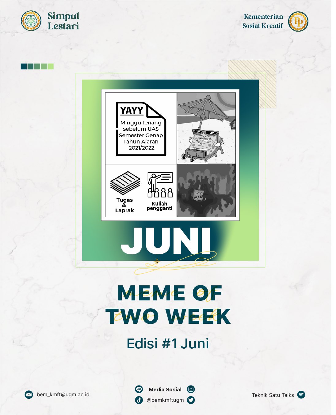Memes Ugm Dipuji! Ketua BEM UGM Gielbran Layak Jadi Wapres Ketimbang