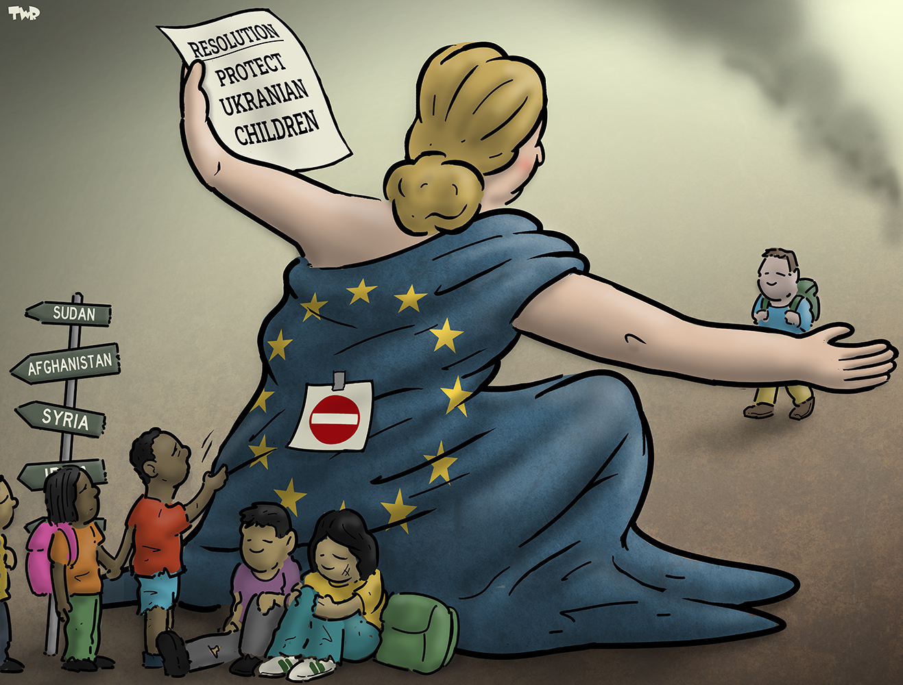 European Union Cartoon