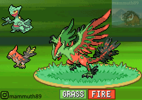 Shiny Talonflame Sprite