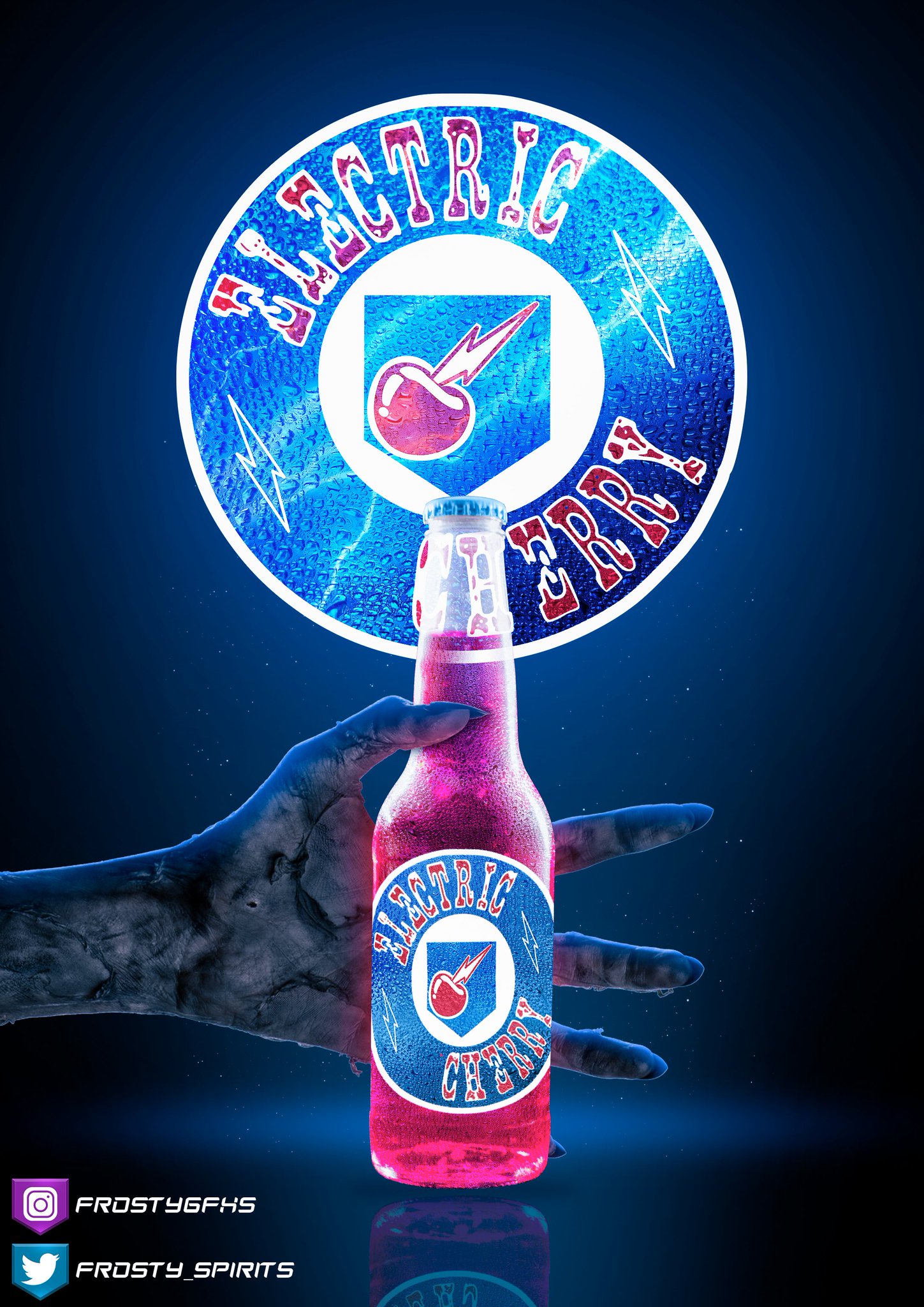 Electric Cherry Bottle Bo2